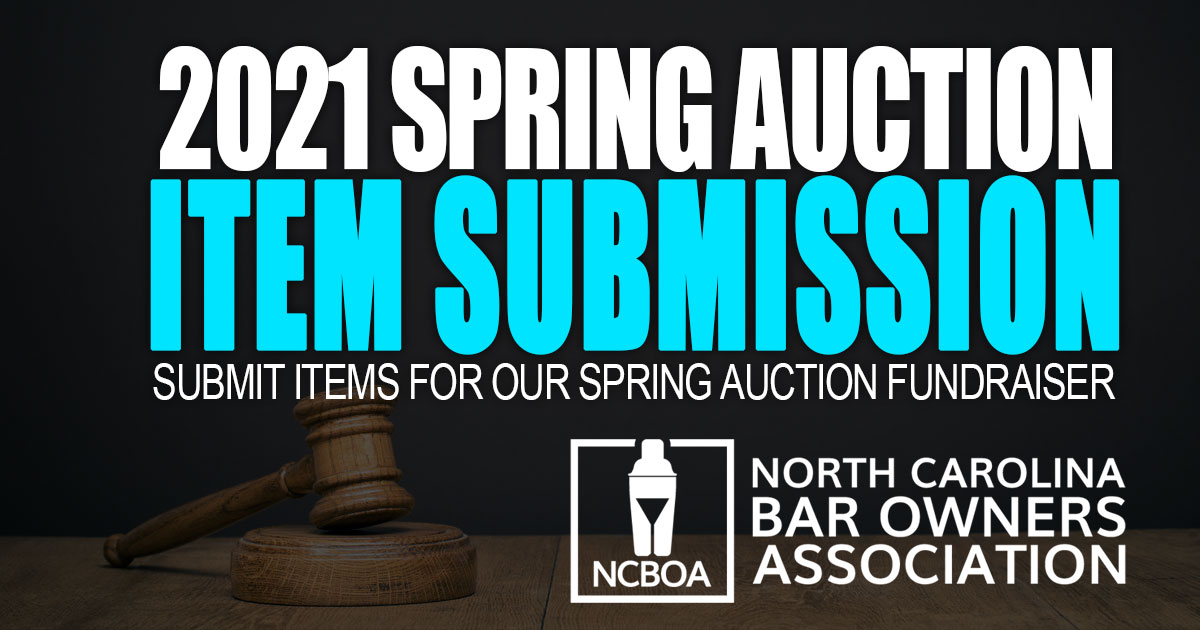 Spring Auction Submission - North Carolina Bar Owners Association